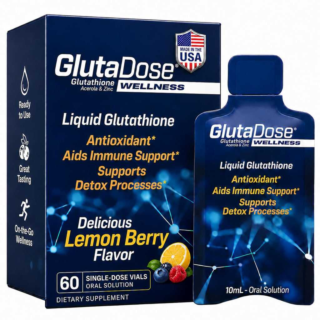 Liquid glutathione supplement for wellness