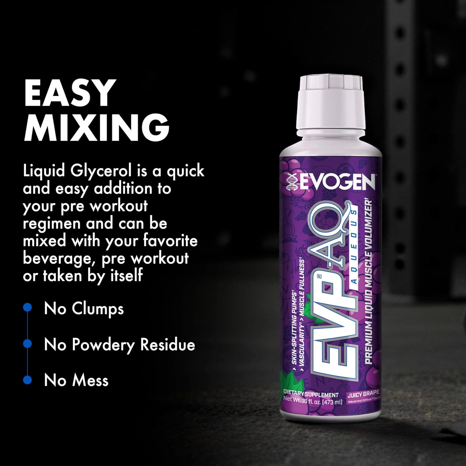 Liquid glycerol for enhanced hydration