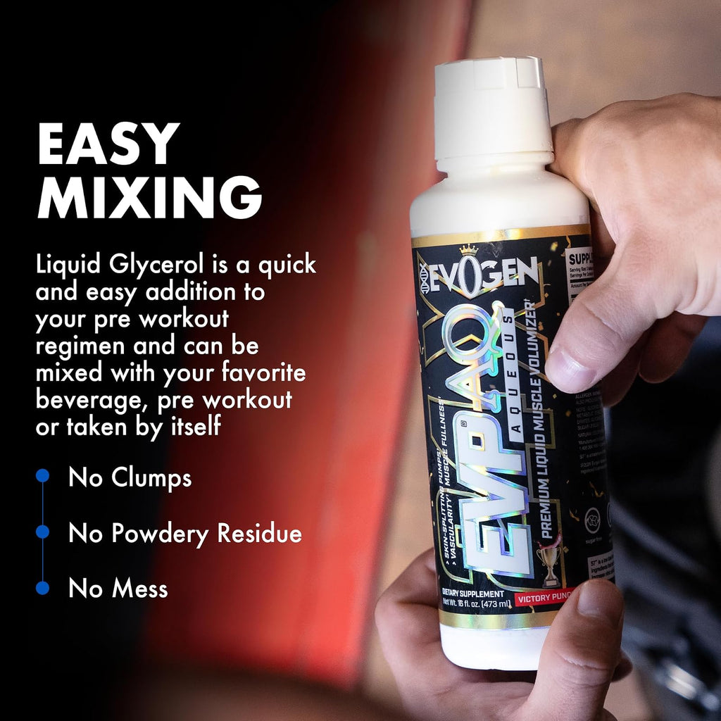 Liquid glycerol for enhanced performance