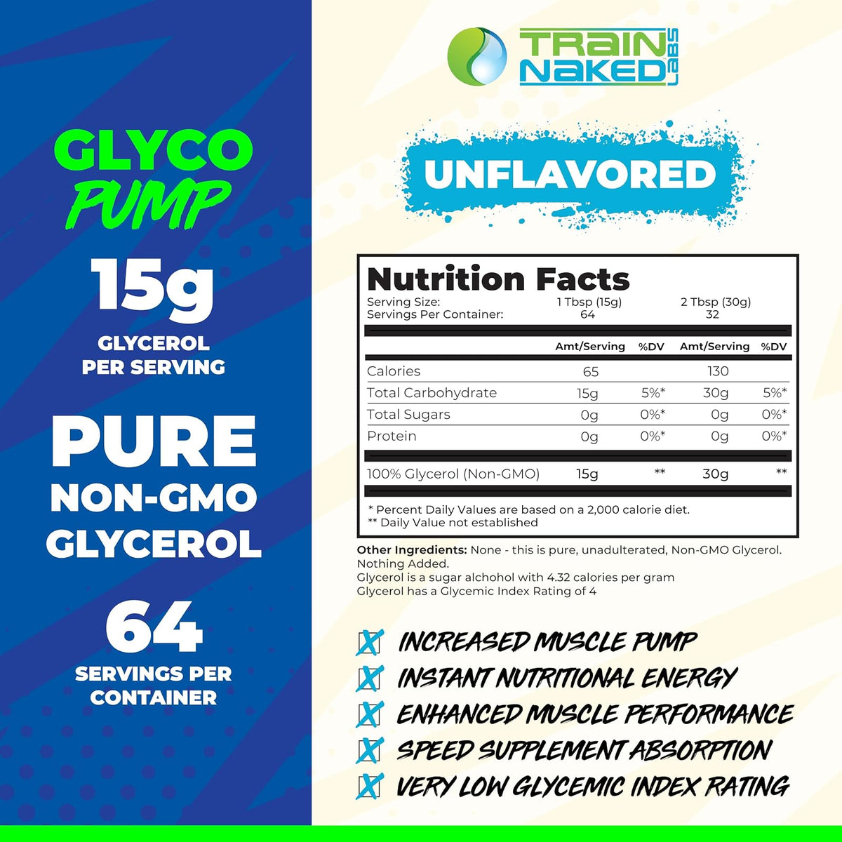 Liquid glycerol supplement for athletes