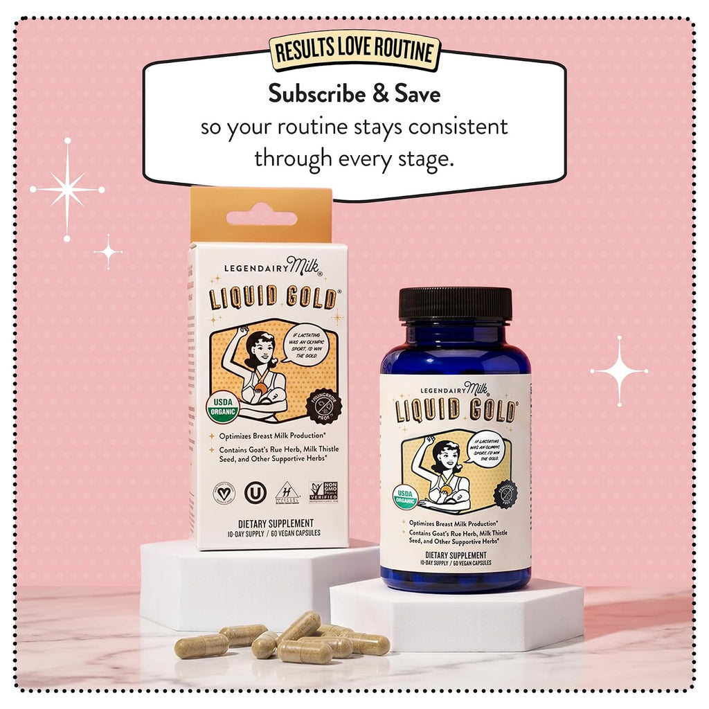 Liquid Gold for enhanced breastfeeding experience