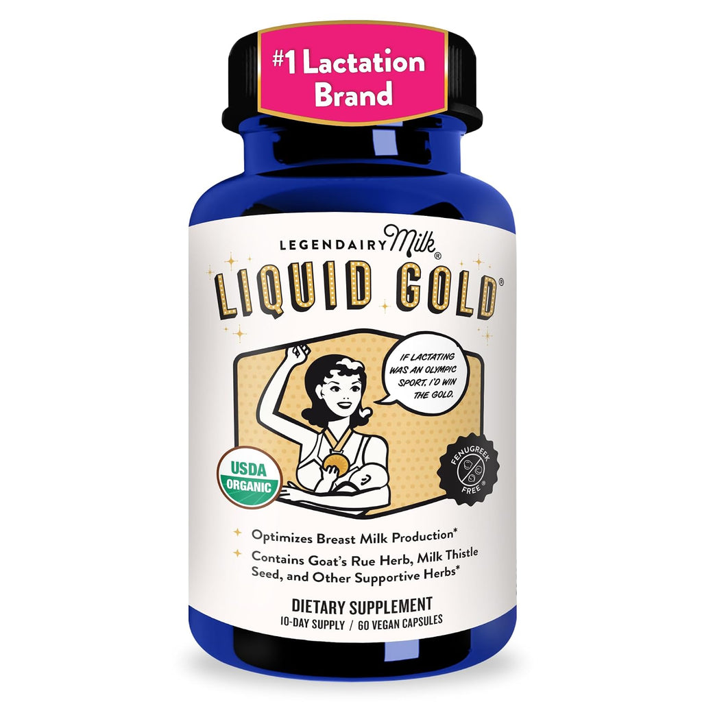 Liquid Gold lactation support capsules