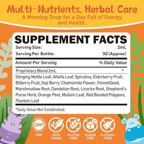 Liquid Greens Multivitamins for Kids