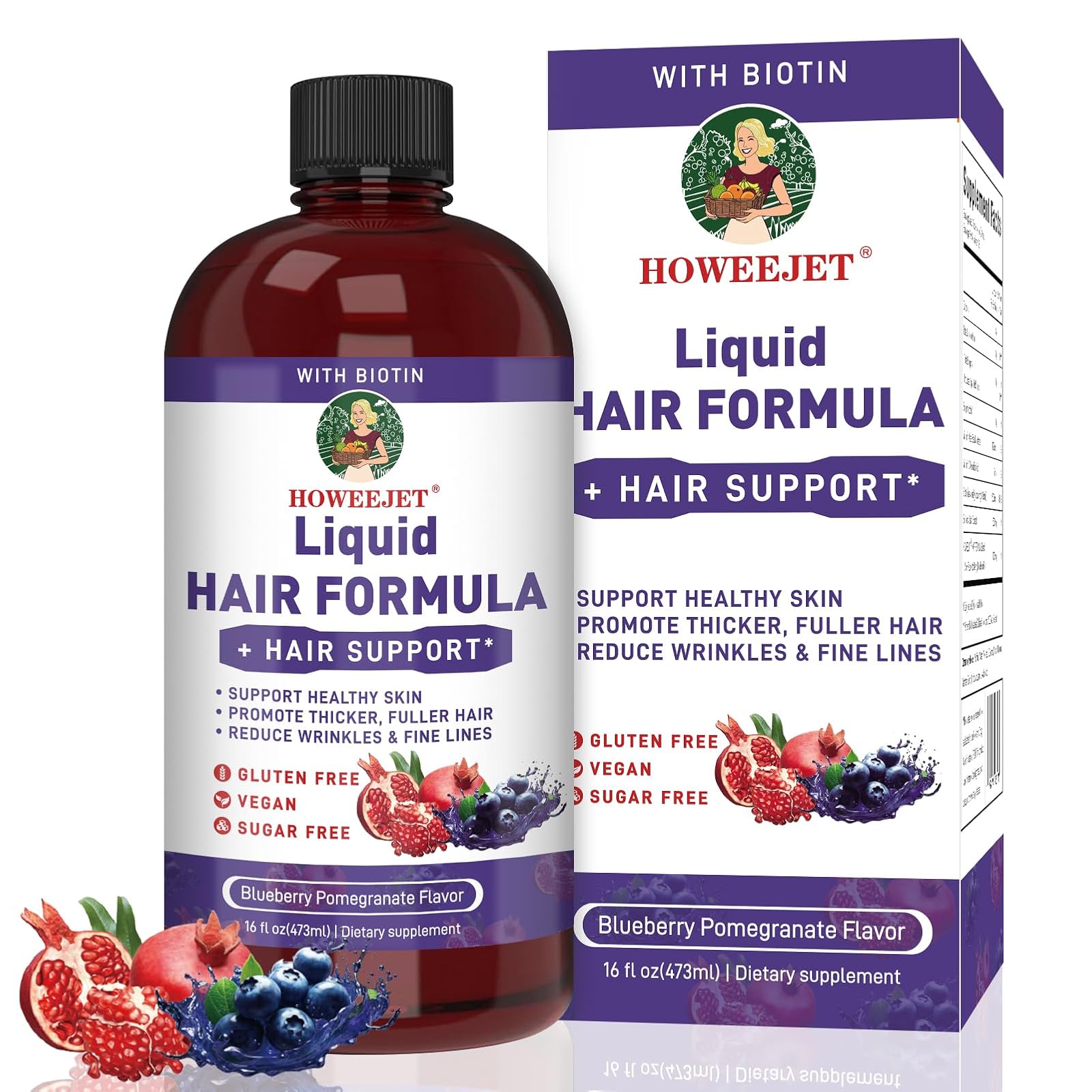 Liquid Hair Formula vitamins for women