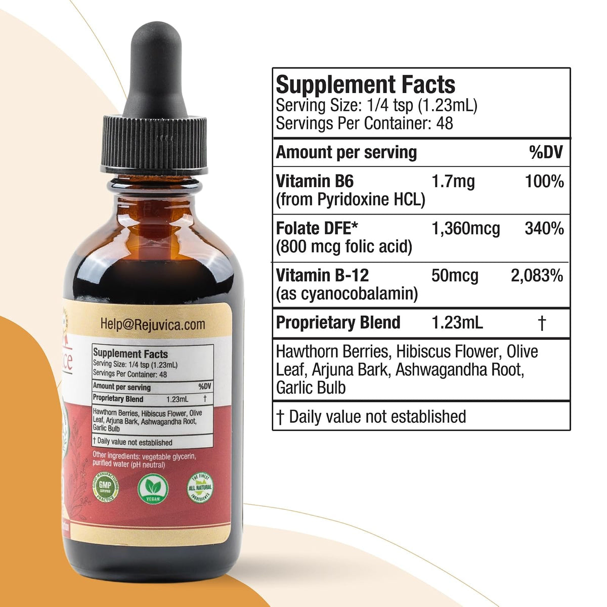liquid heart support with natural ingredients