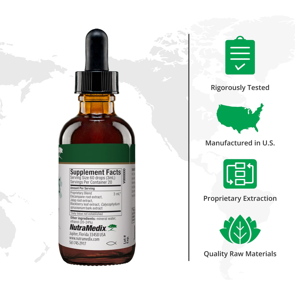 liquid herbal blend for wellness
