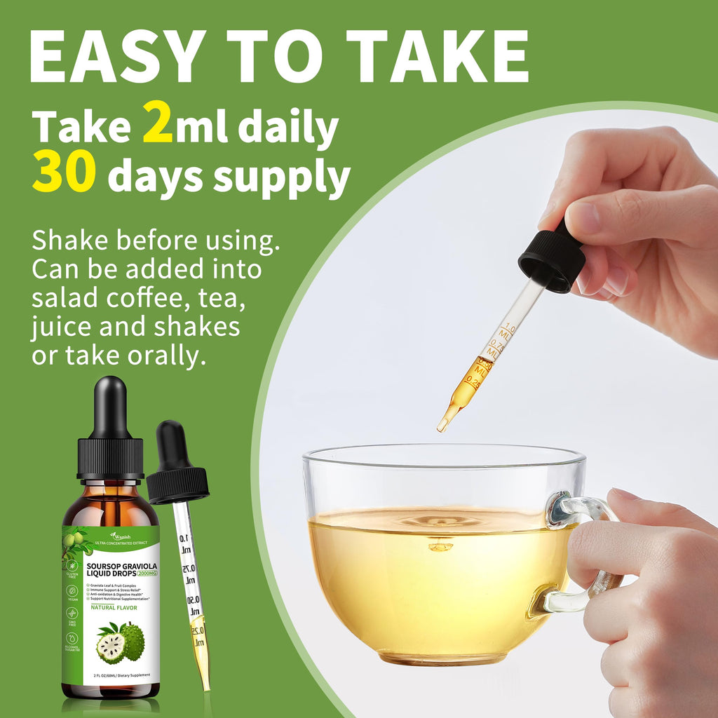 liquid herbal drops for convenience