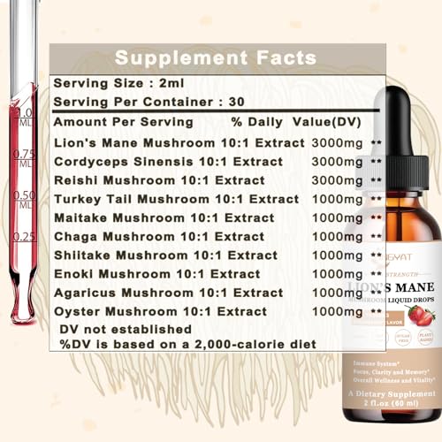 liquid herbal mushrooms for health