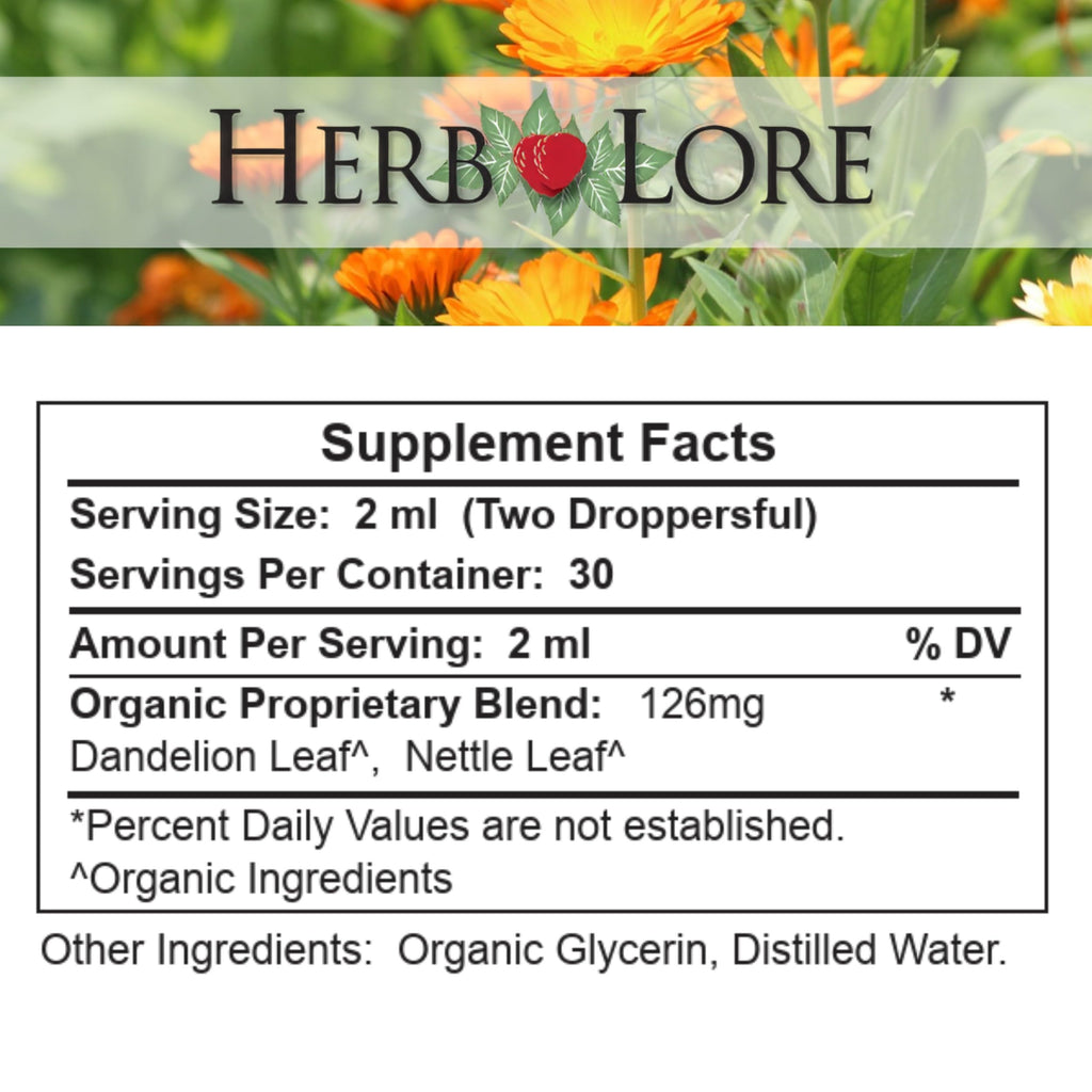 liquid herbal supplement for detox