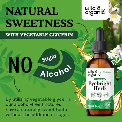 Liquid herbal supplement for vision