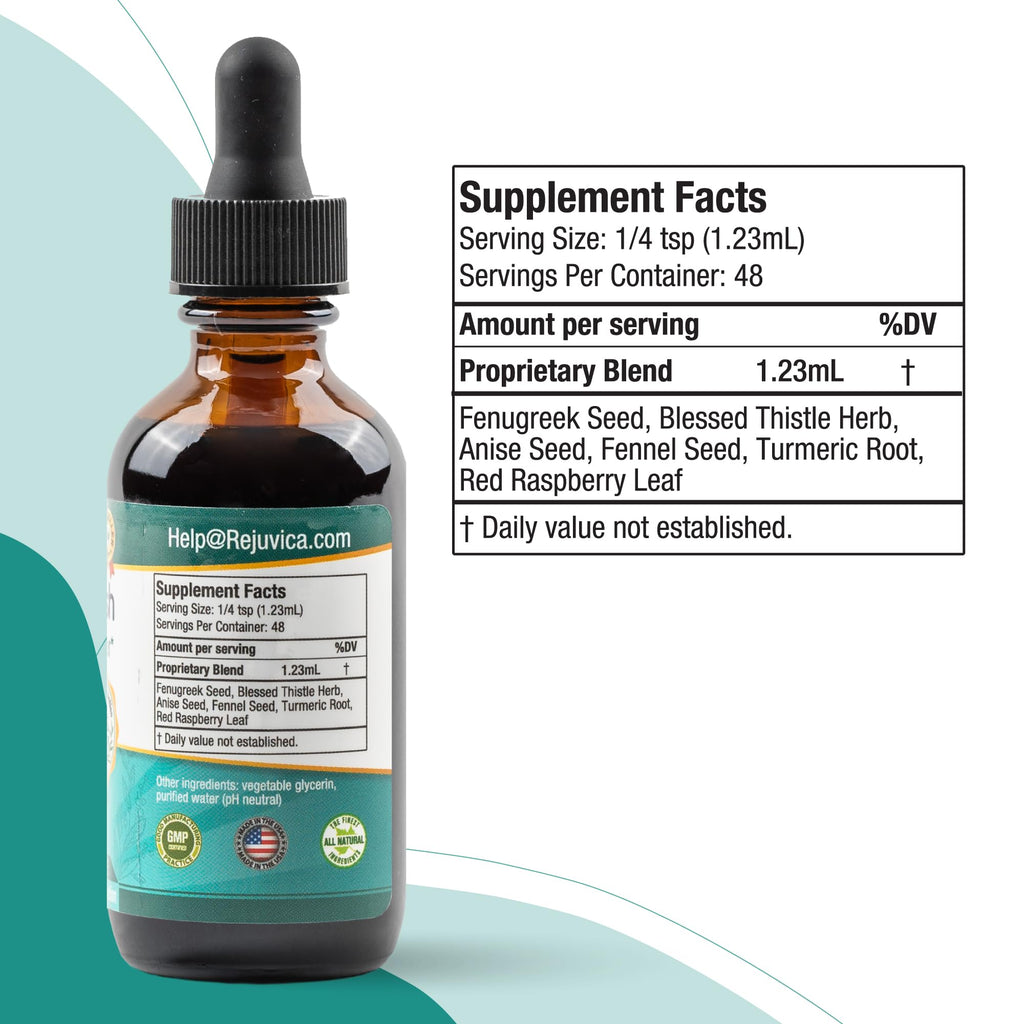 liquid herbal support for breastfeeding