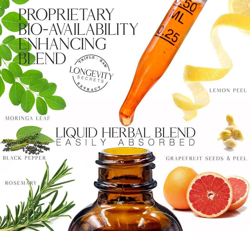 liquid herbal turmeric supplement