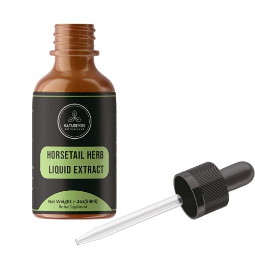 Liquid horsetail extract for vitality