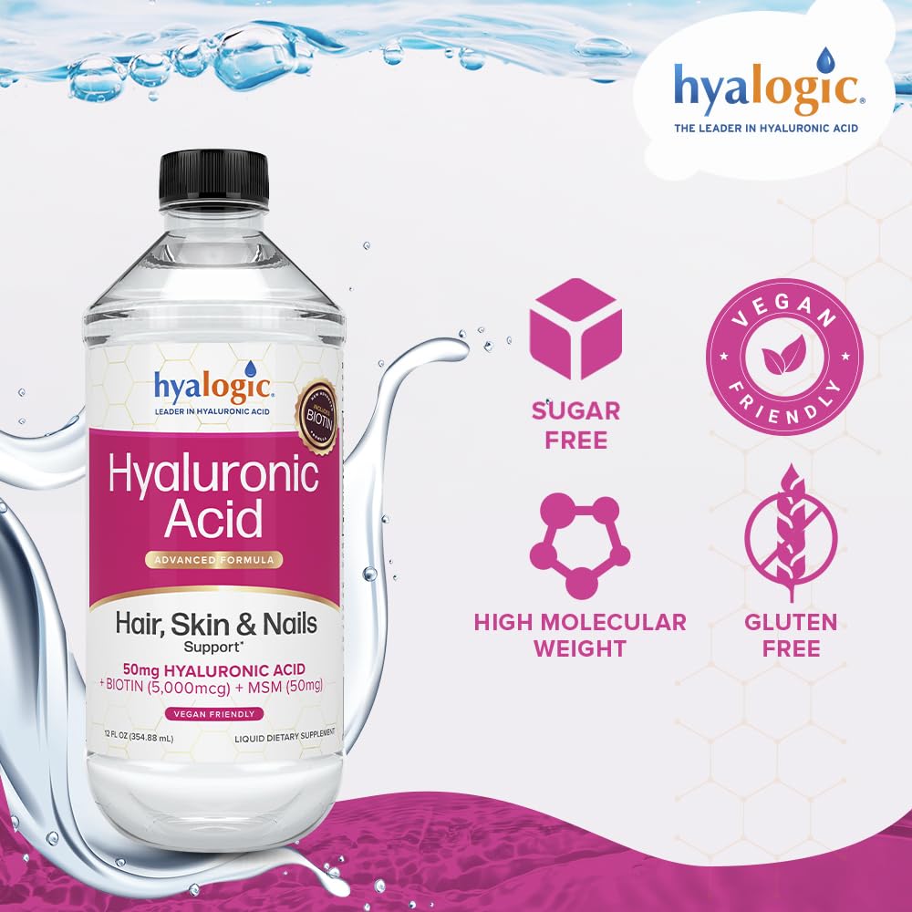 Liquid hyaluronic acid for beauty