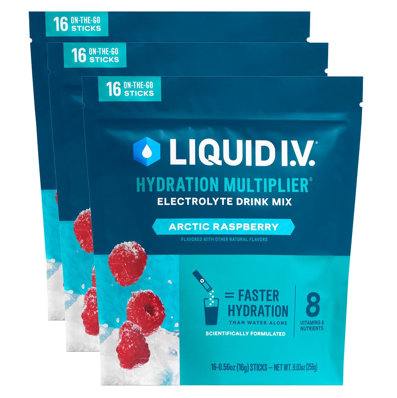 Liquid I.V. Arctic Raspberry hydration