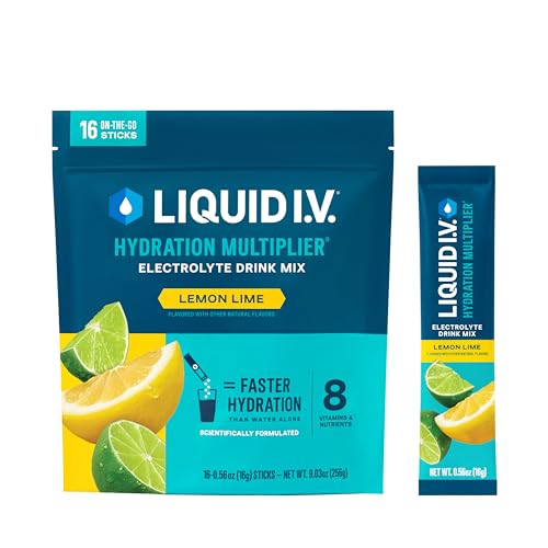 Liquid I.V. electrolyte powder for hydration