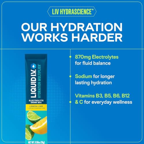 Liquid I.V. electrolytes for daily hydration