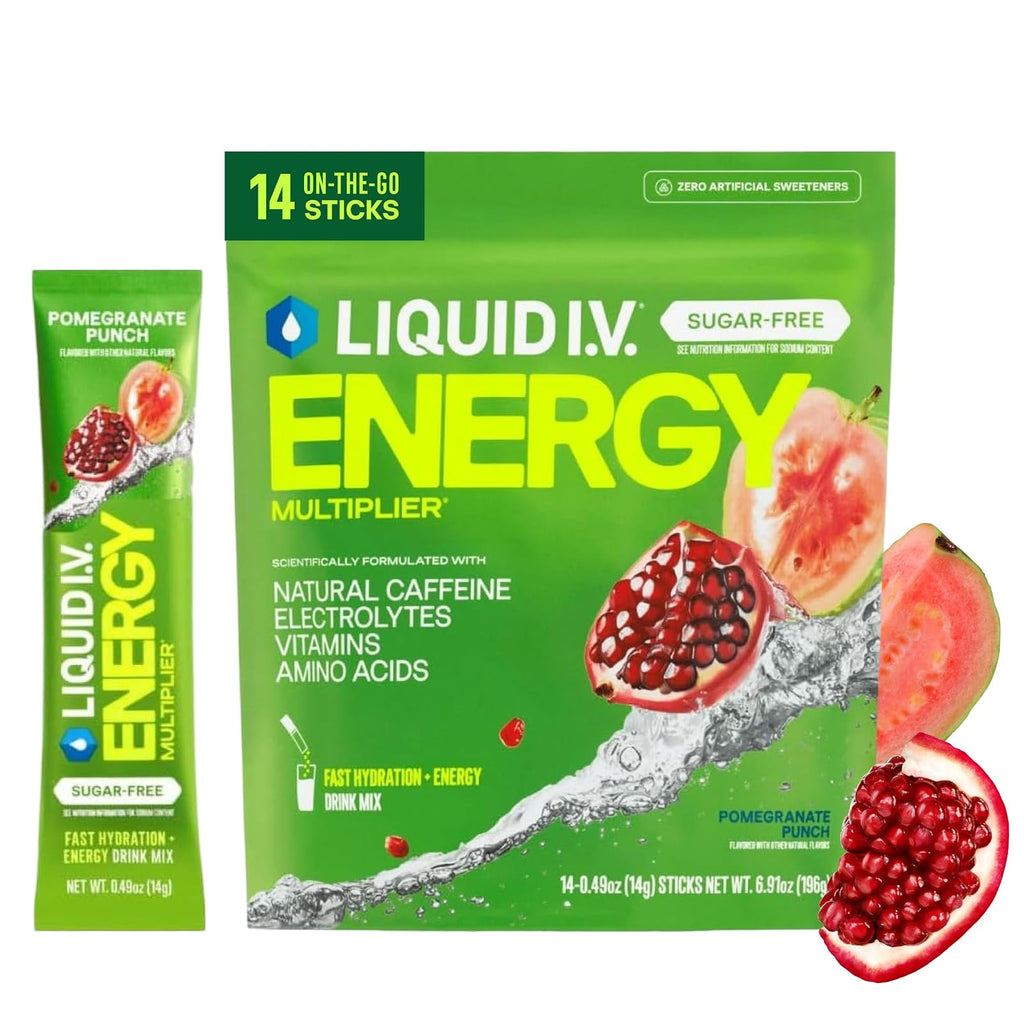 Liquid I.V. energy electrolytes pack