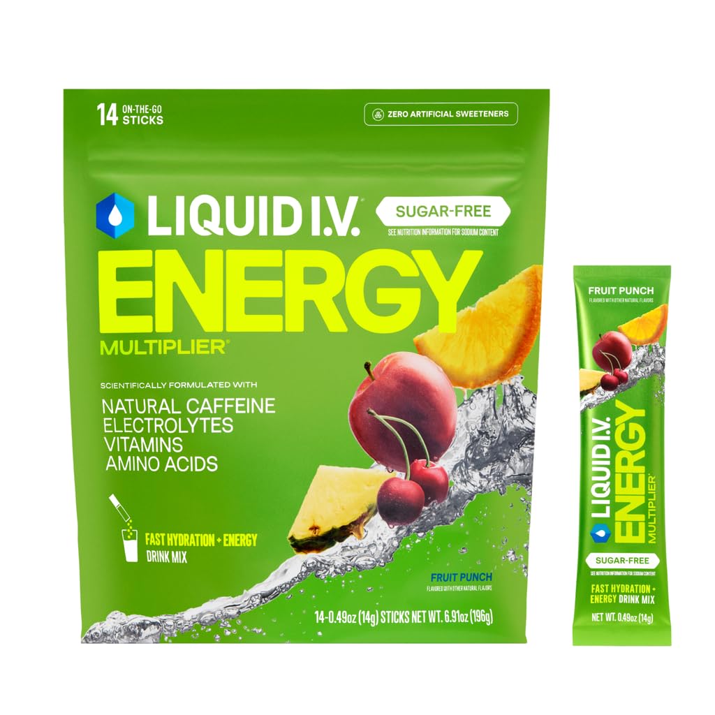 Liquid I.V. energy electrolytes pack