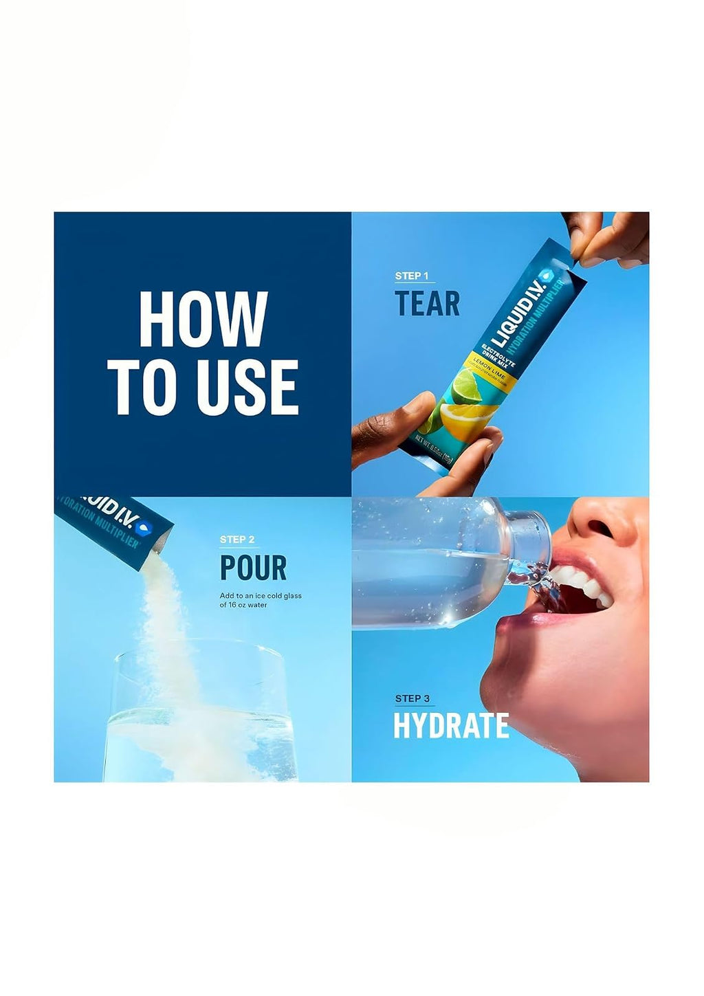 Liquid I.V. hydration boost for recovery
