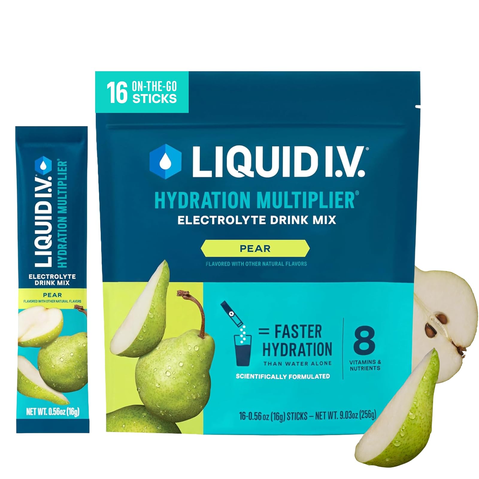 Liquid I.V. hydration electrolytes pack