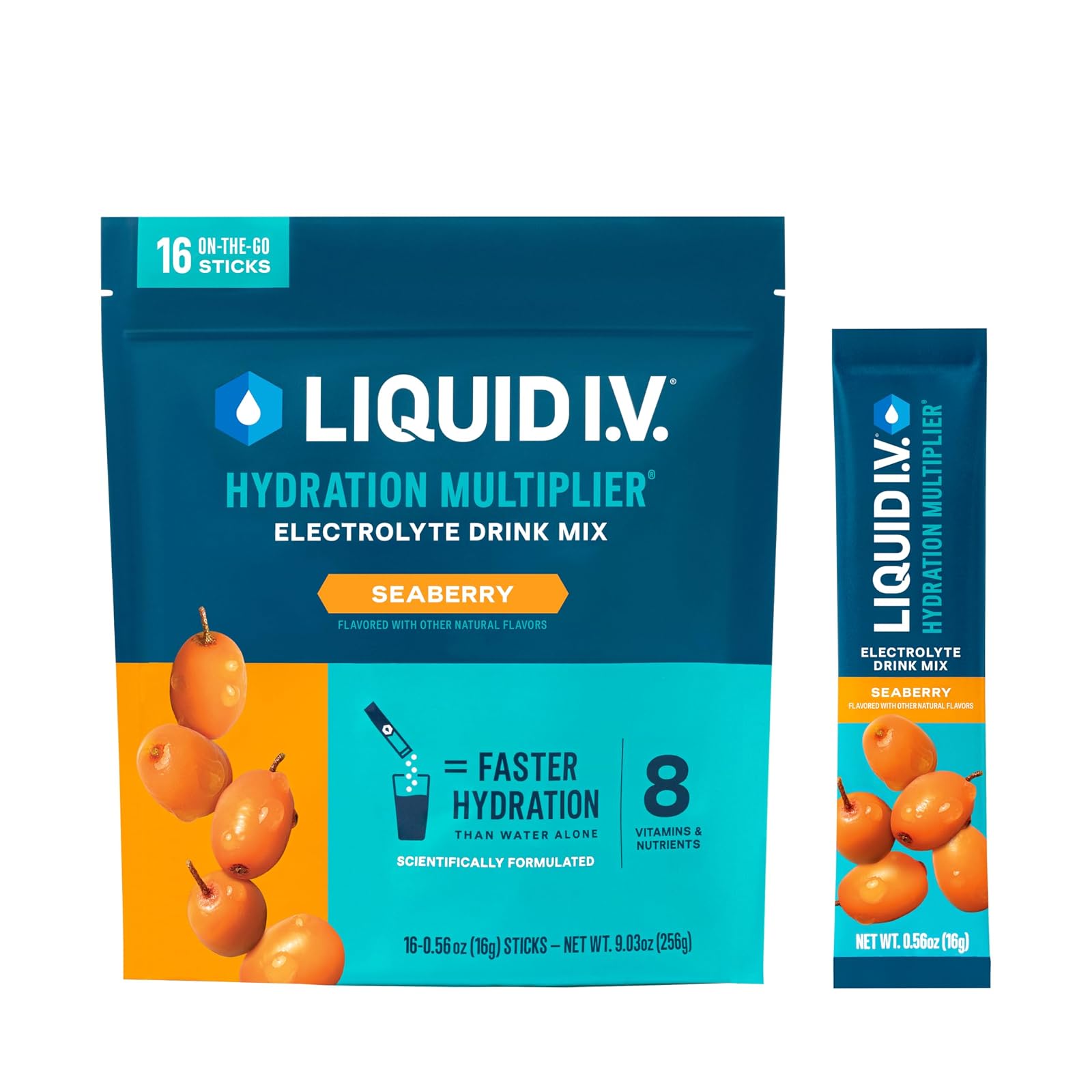 Liquid I.V. hydration electrolytes pack