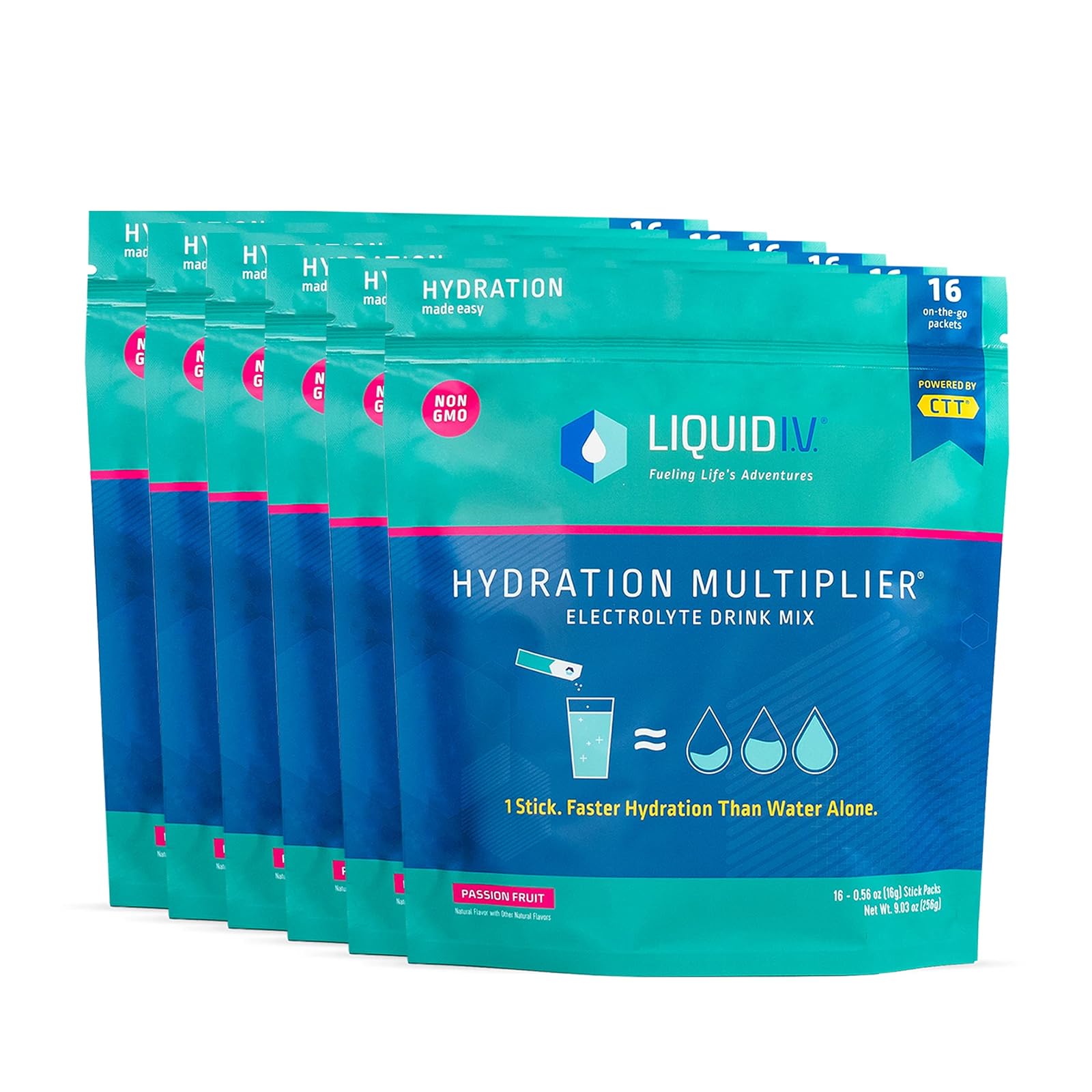 Liquid I.V. hydration multiplier packets