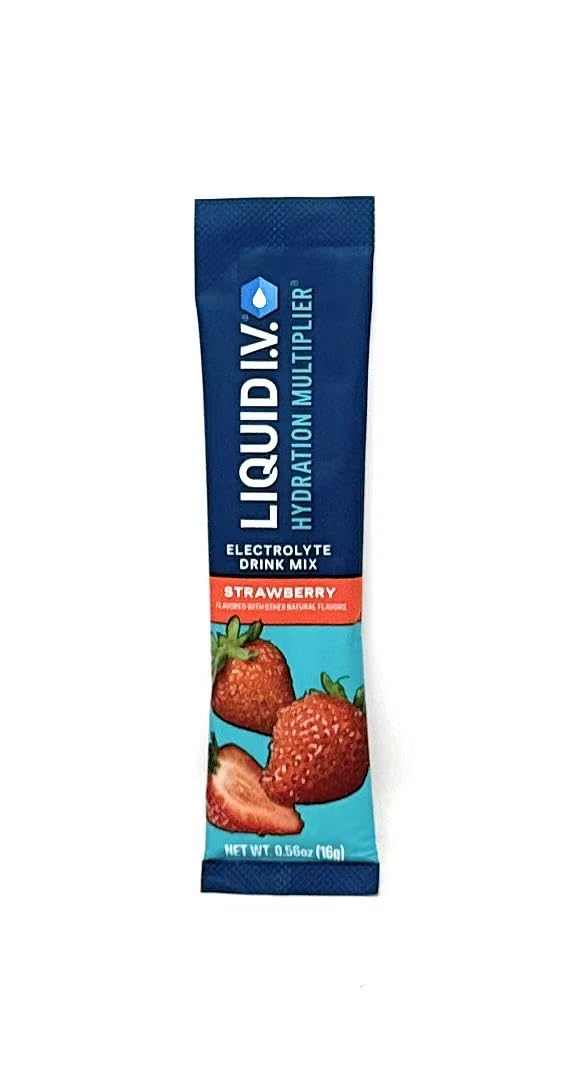 Liquid I.V. hydration multiplier strawberry flavour