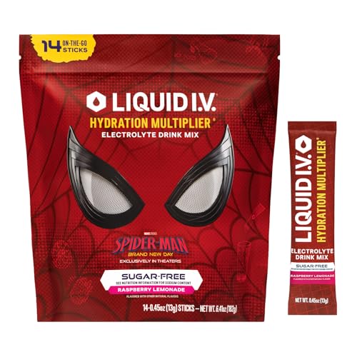 Liquid I.V. Spider-Man electrolyte drink