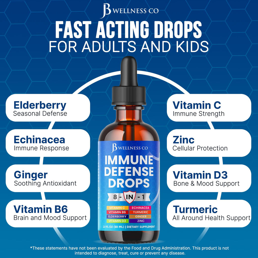 liquid immune support for adults