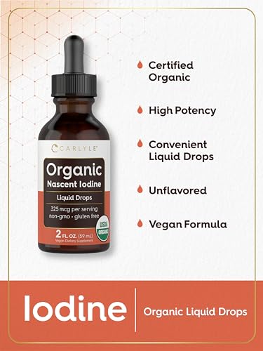 liquid iodine drops for energy boost