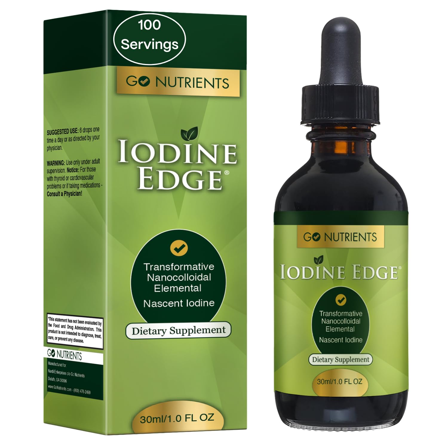 liquid iodine drops for health
