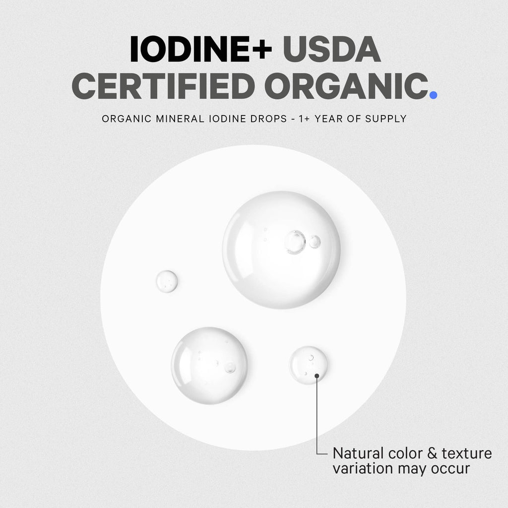liquid iodine for better absorption