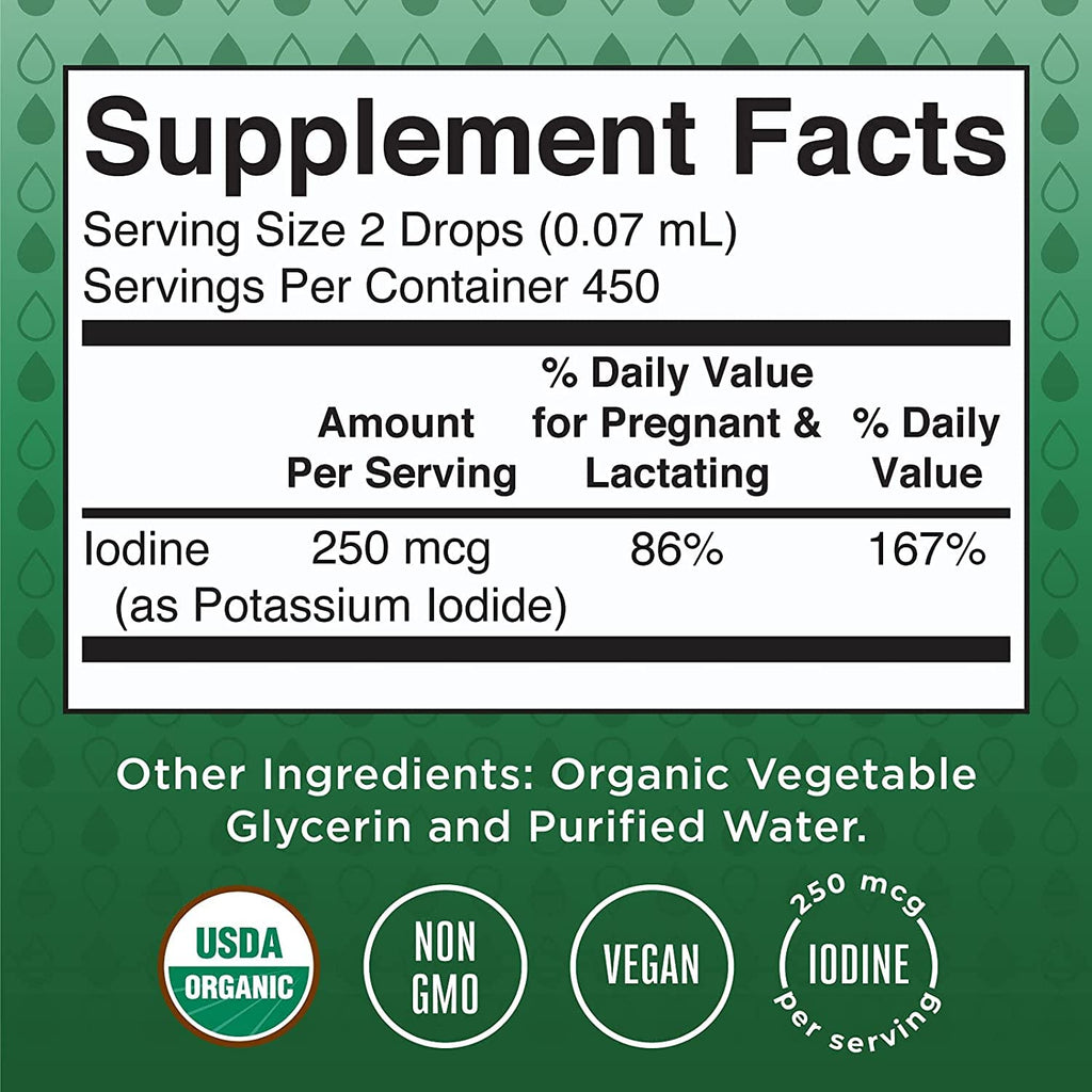 liquid iodine for better metabolism