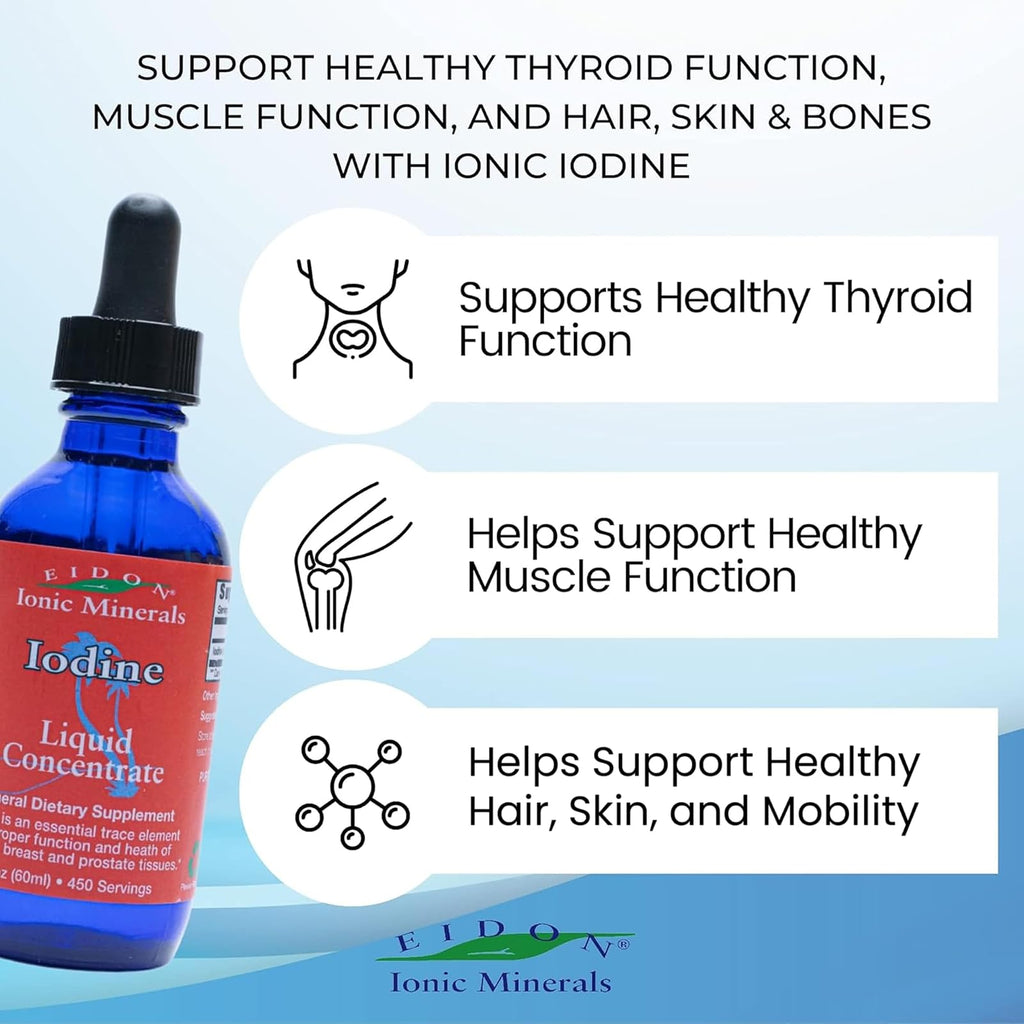 Liquid iodine for daily nutrition