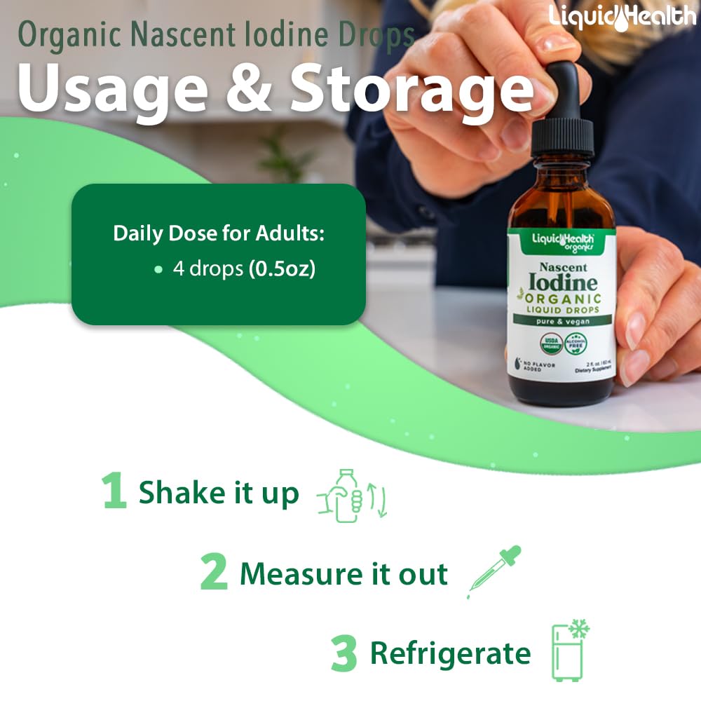 liquid iodine for energy support