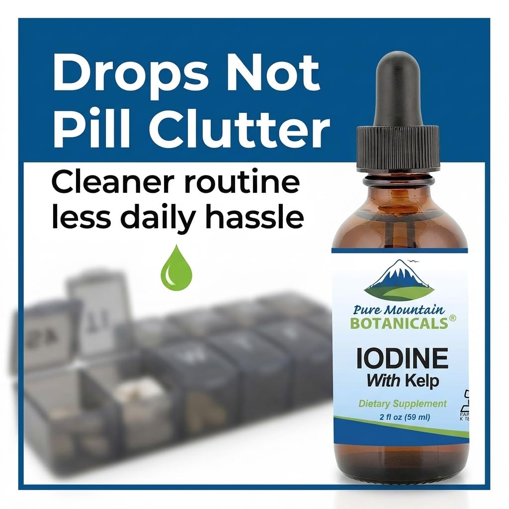 liquid iodine for optimal metabolism