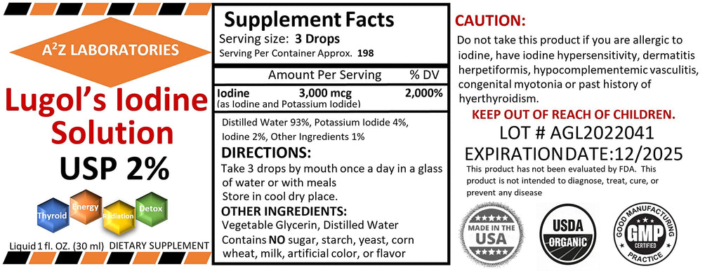 liquid iodine for thyroid health