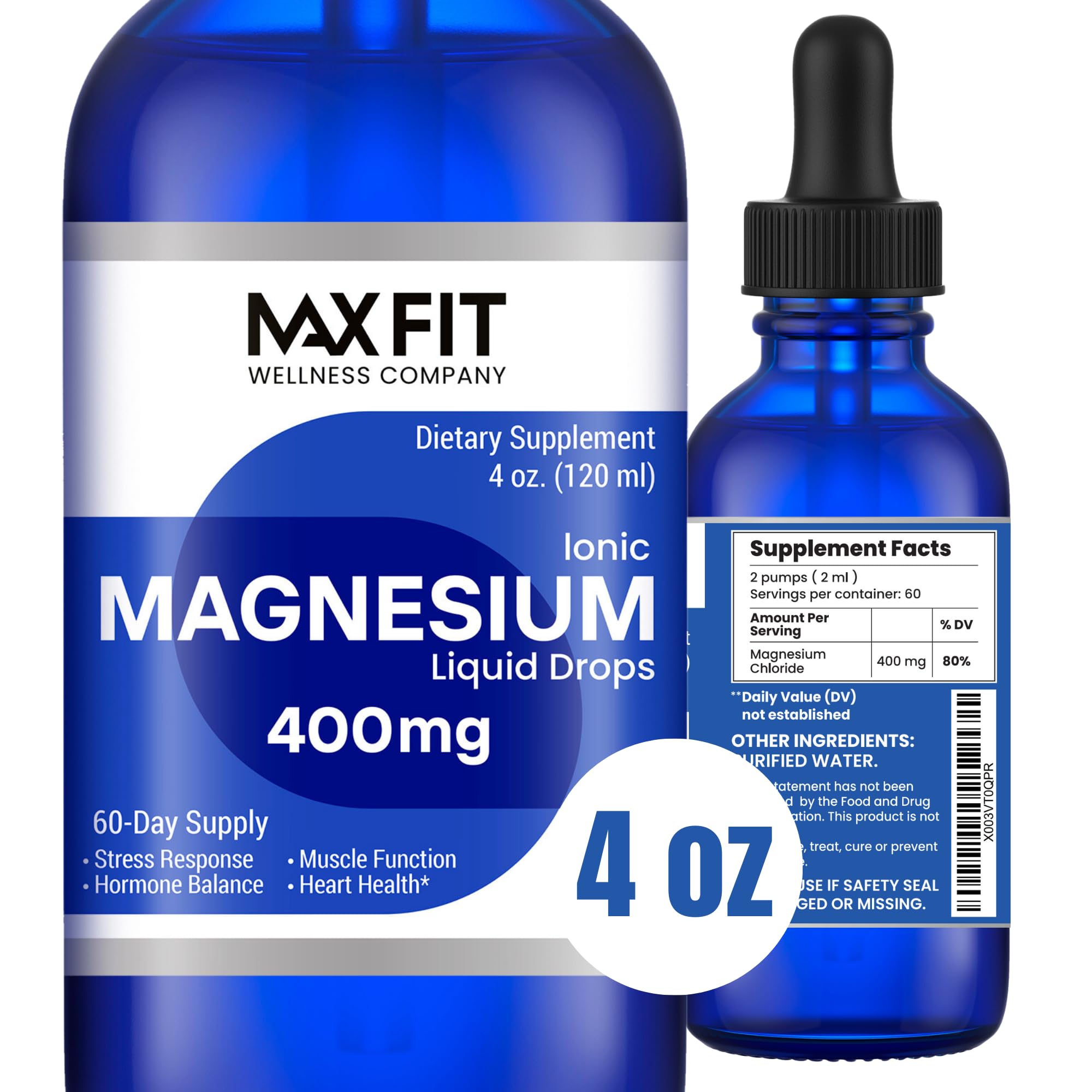 liquid ionic magnesium drops for heart health