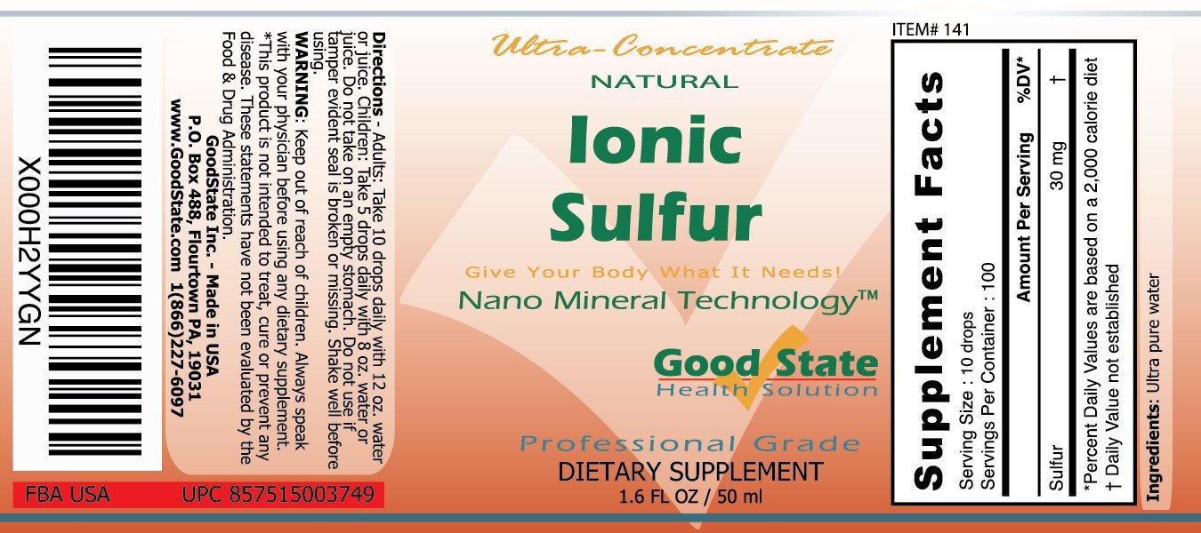 Liquid ionic minerals for health