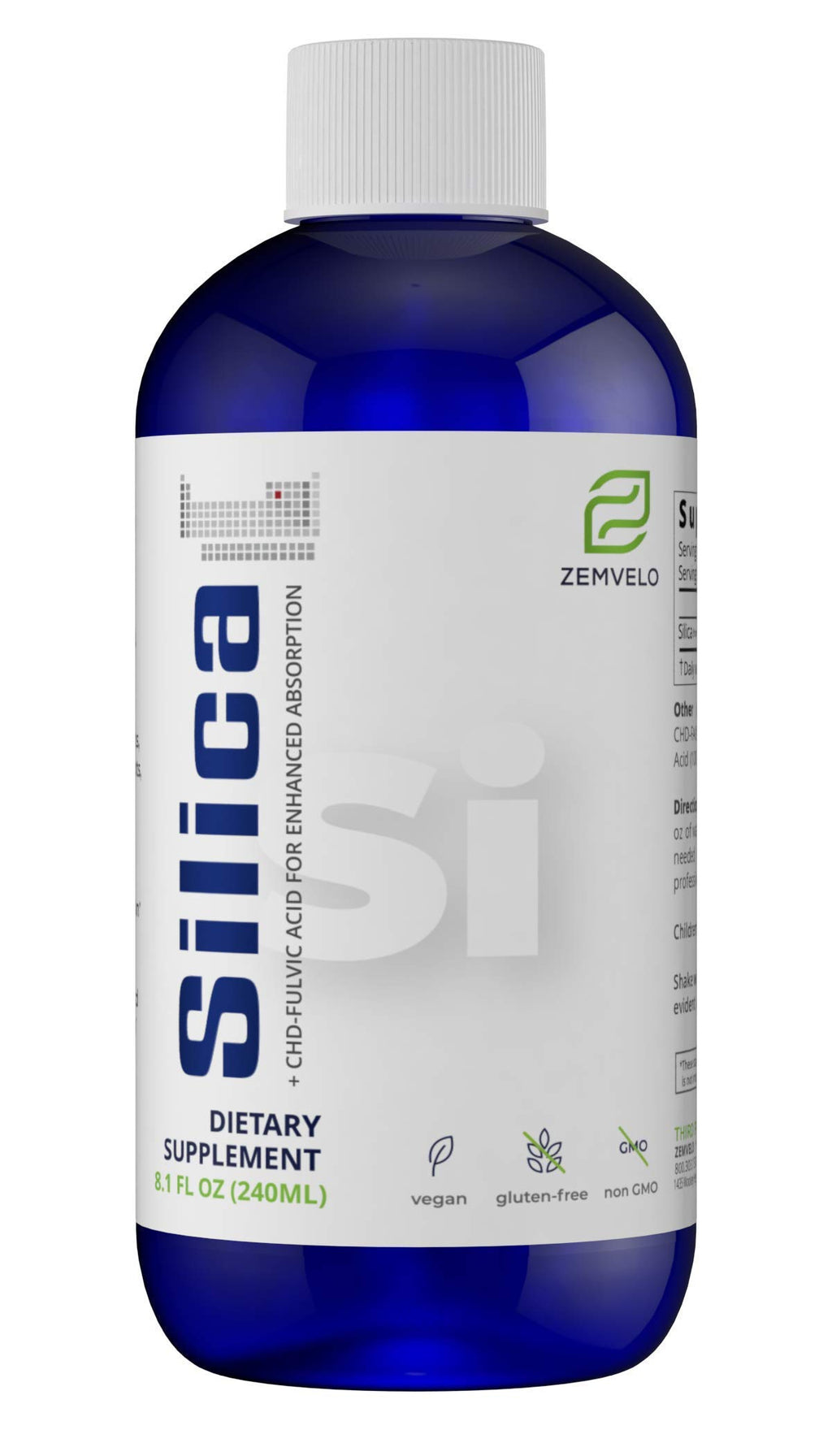 liquid ionic silica for healthy hair