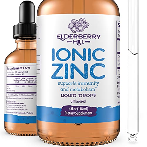 liquid ionic zinc drops for health