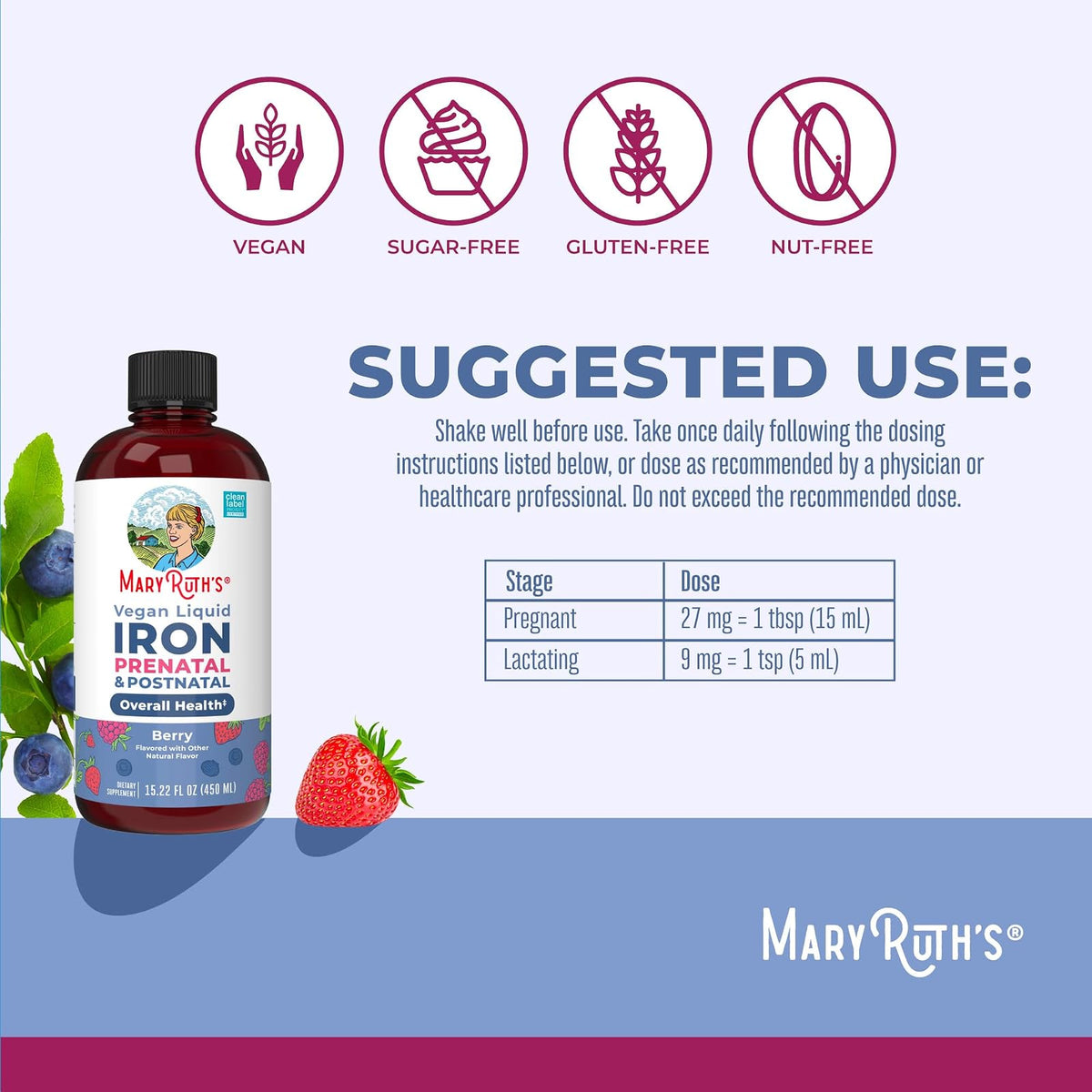 liquid iron bisglycinate formula