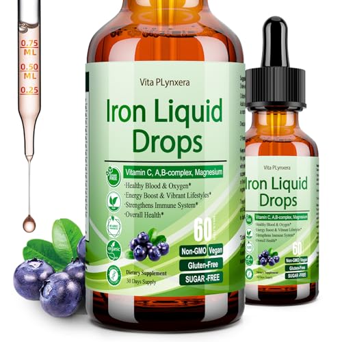 liquid iron drops for anemia