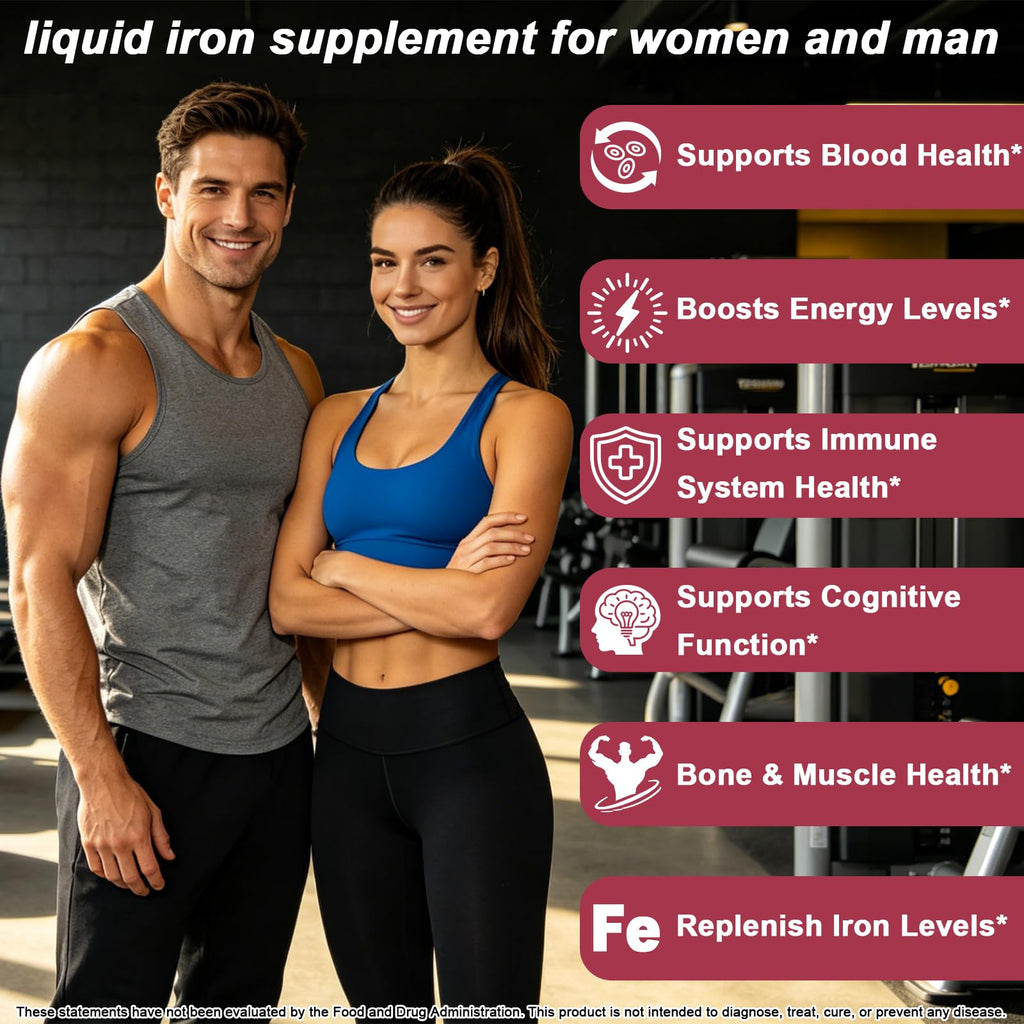 liquid iron drops for better absorption