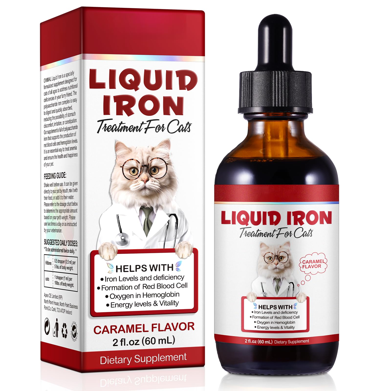liquid iron drops for cats