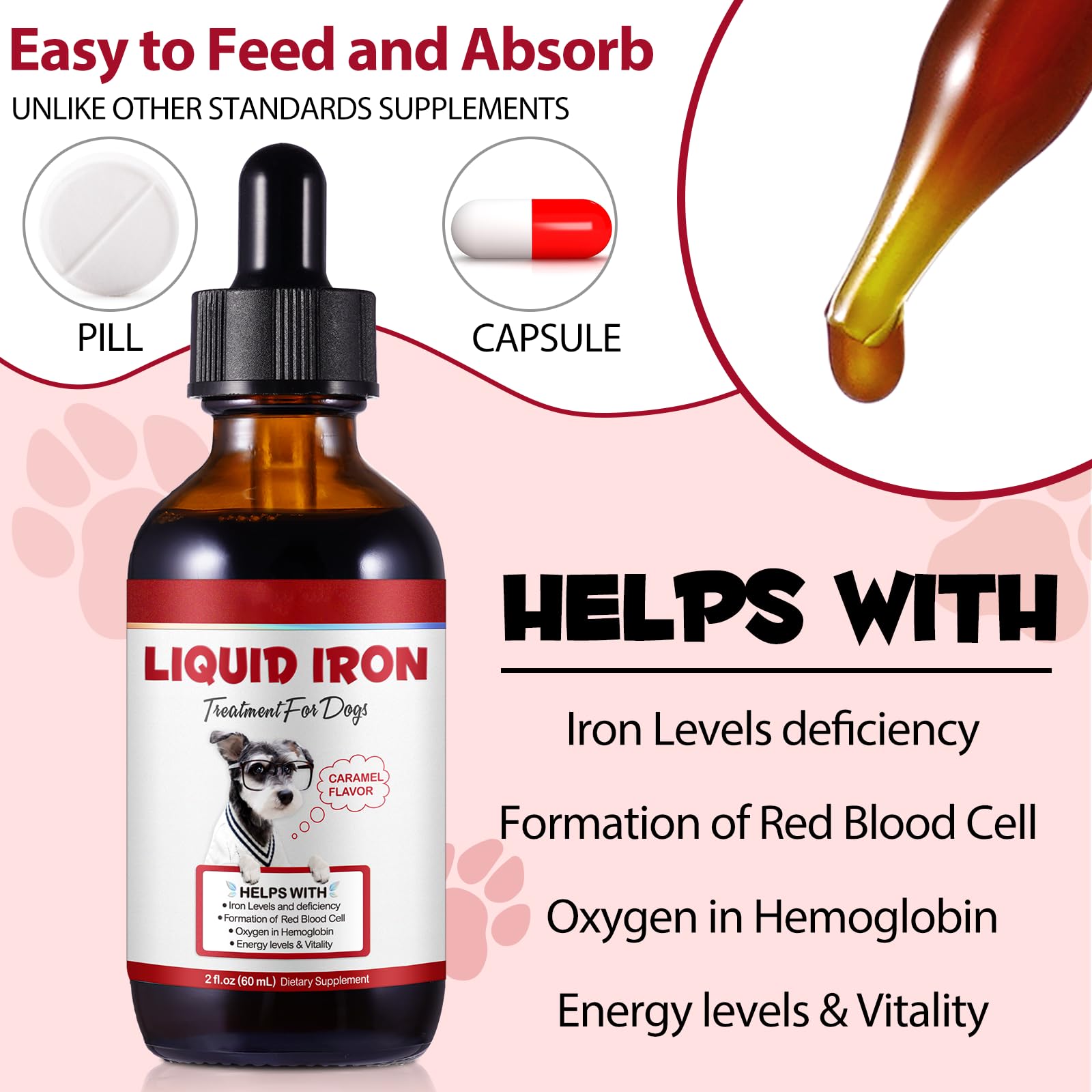 liquid iron for active dogs