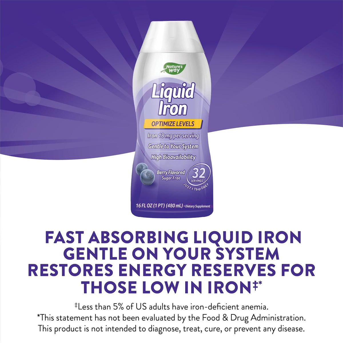 Liquid Iron for better absorption