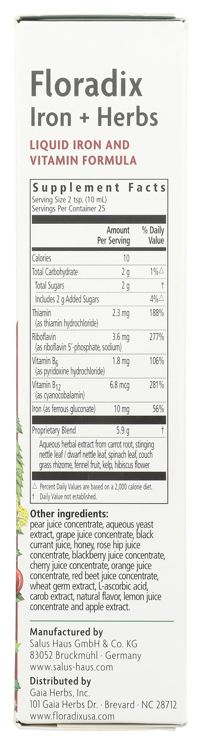 liquid iron for better absorption
