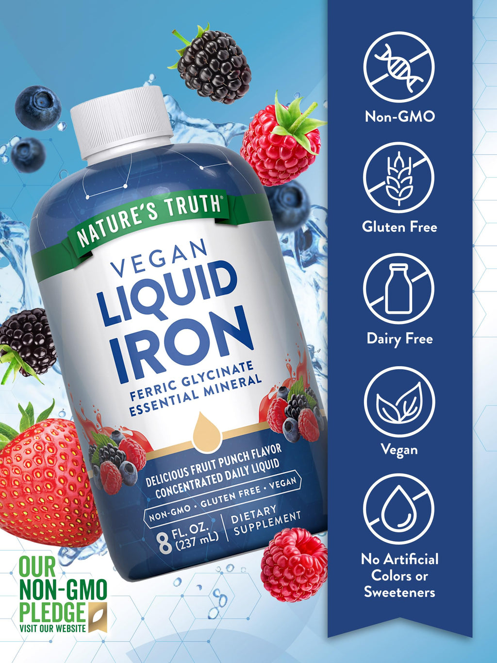 liquid iron for better absorption